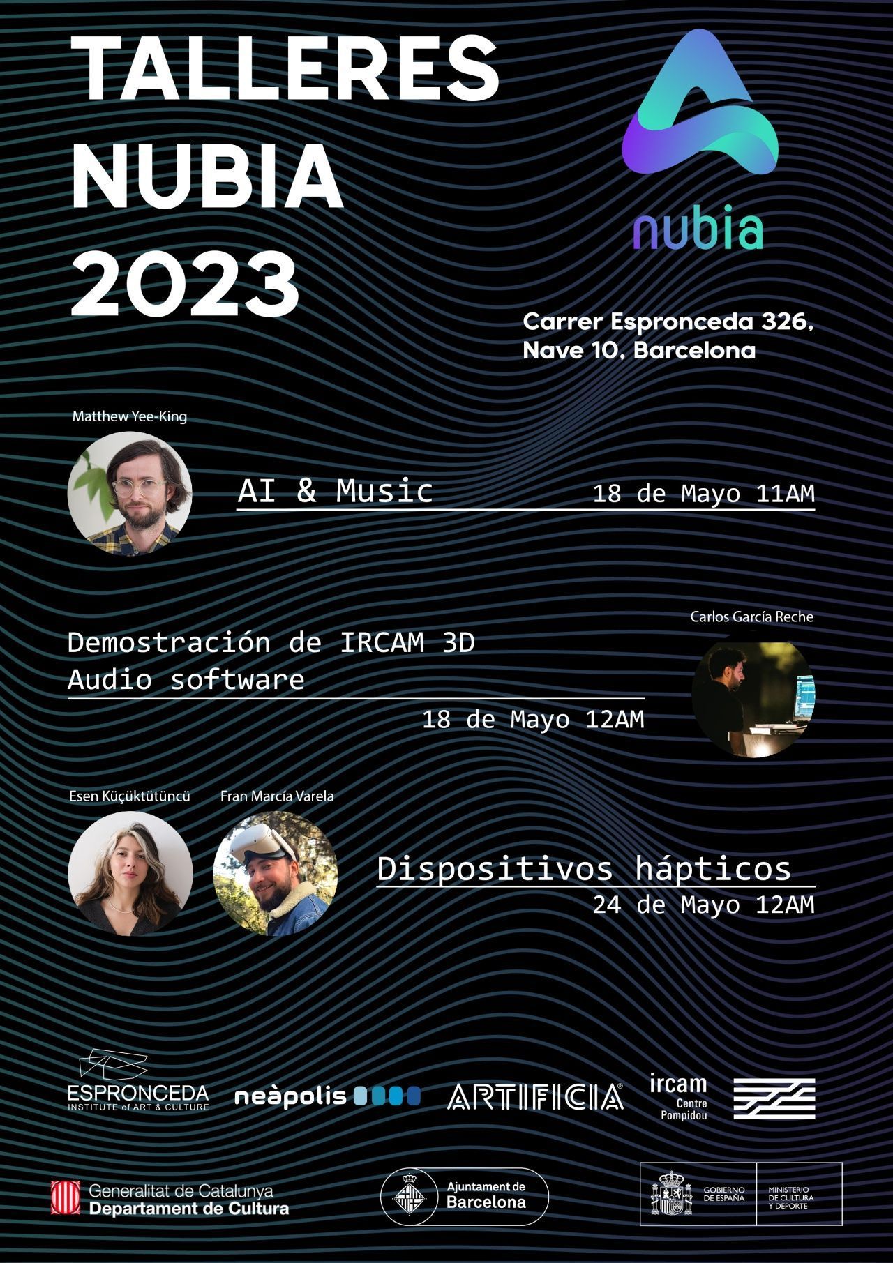NUBIA WORKSHOPS 2023 - ESPRONCEDA